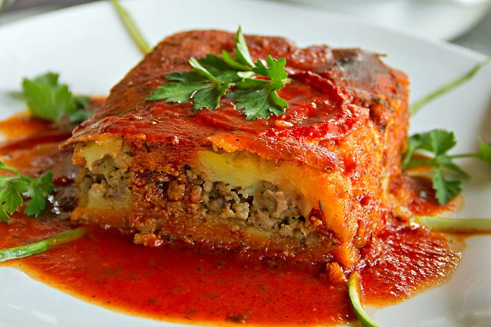 Potato and meat moussaka recipe - The Seaman Mom Potato and meat moussaka recipe - The Seaman Mom