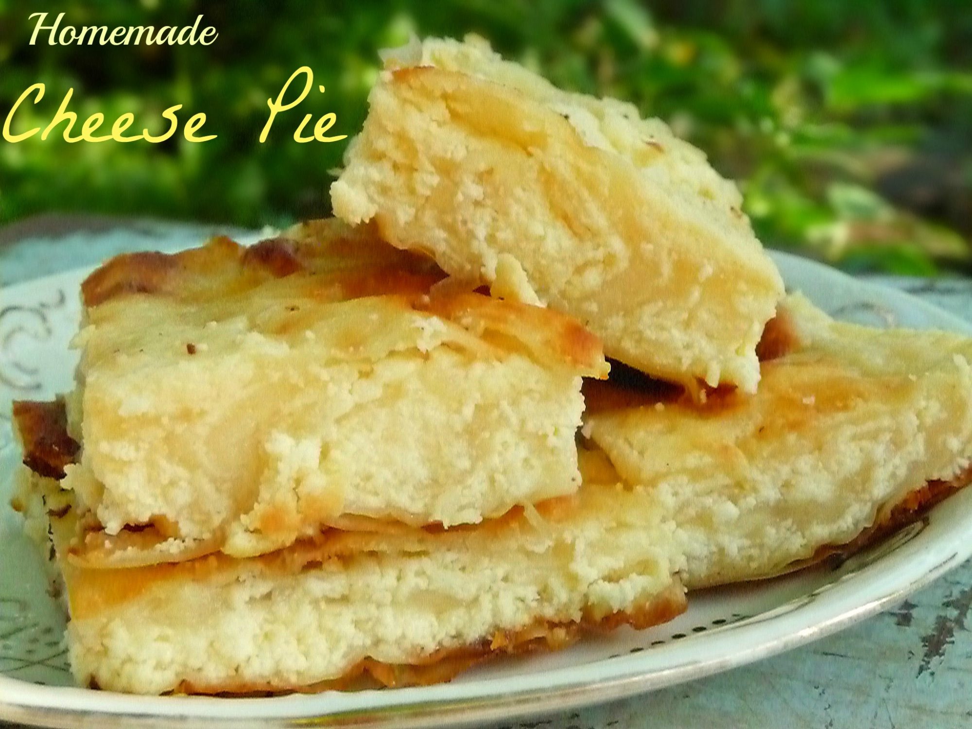 Easy Homemade cheese pie recipe - The Seaman Mom
