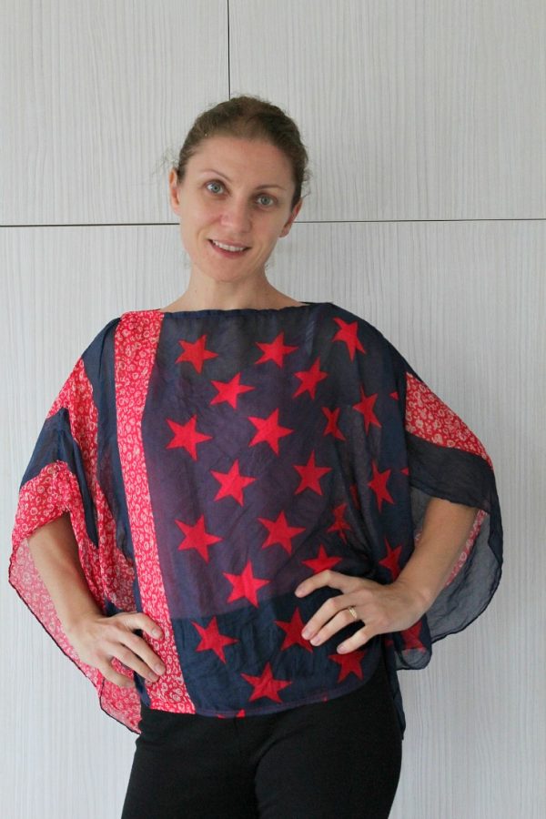 Learn How To Make A Scarf Top In 20 Minutes - Easy Peasy Creative Ideas