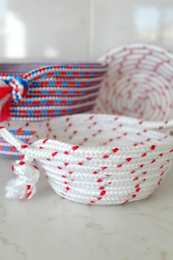 Rope Bowl Easy Sewing Tutorial - Easy Peasy Creative Ideas