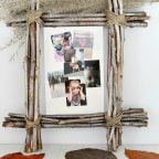 Twig Frame Rustic Home Decor - Easy Peasy Creative Ideas