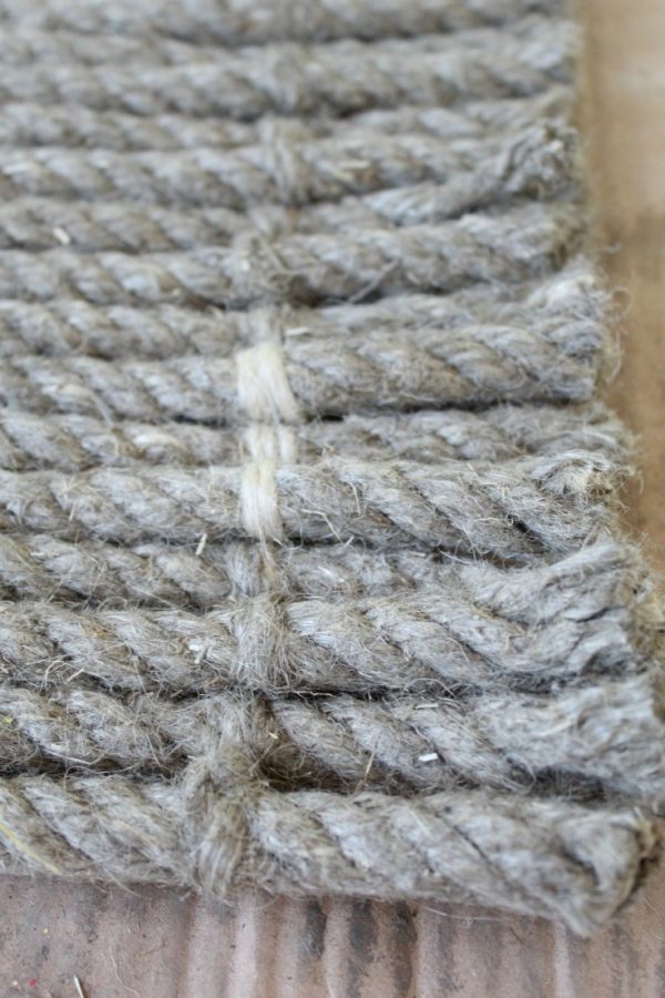 How to Make a Rope Rug For Cheap - Easy Peasy Creative Ideas