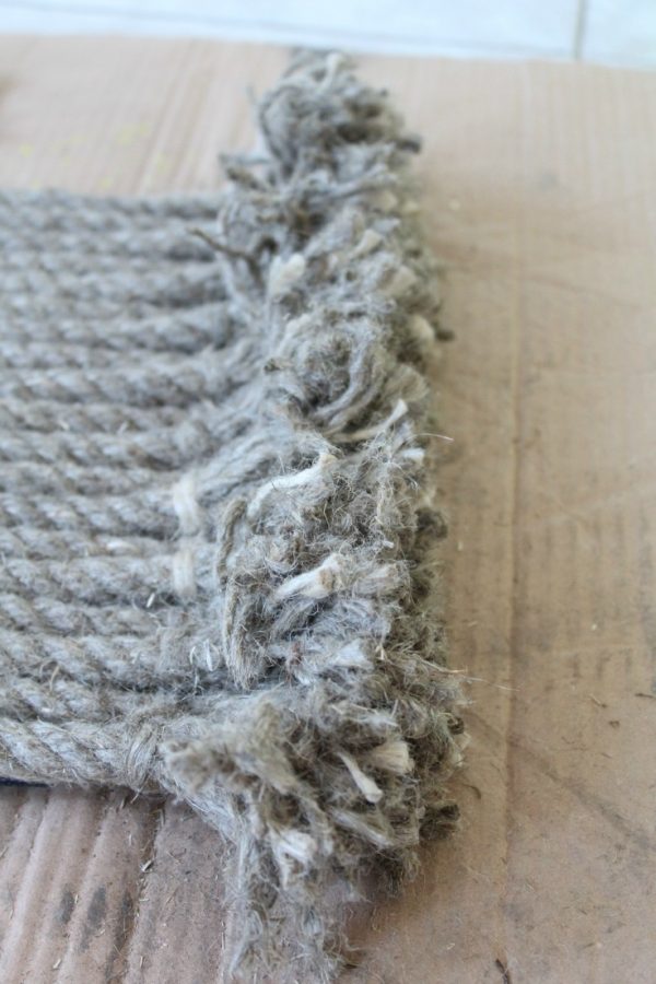 How to Make a Rope Rug For Cheap - Easy Peasy Creative Ideas