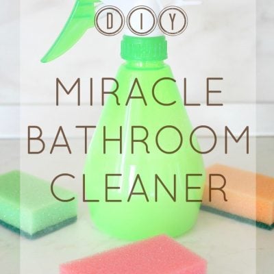 All In One Homemade Bathroom Cleaner - Easy Peasy Creative Ideas