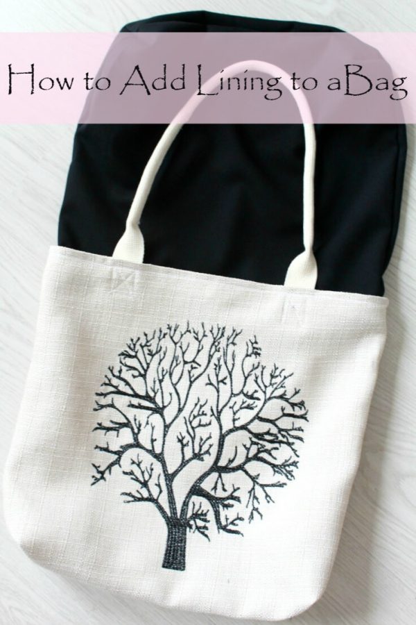 How To Line A Bag Easy Sewing Tutorial - Easy Peasy Creative Ideas