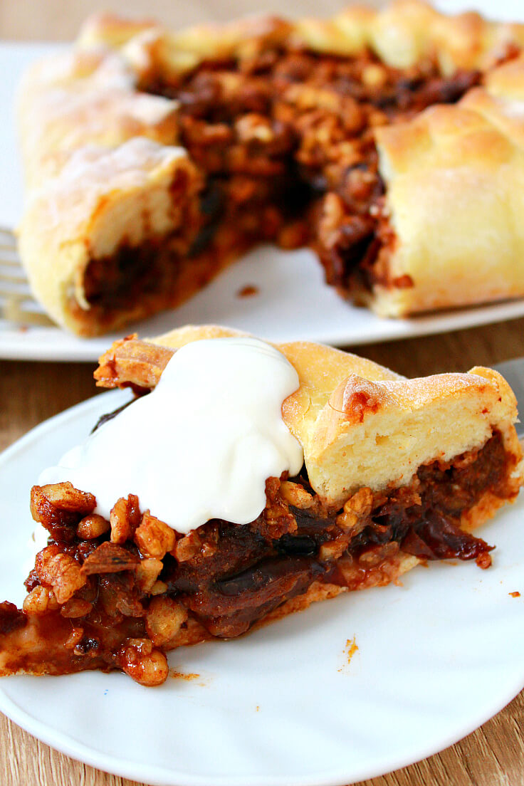 Crescent Plum Tart Recipe