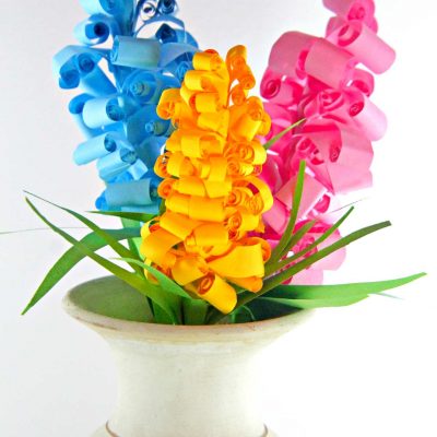 How to Make Paper Hyacinth Flowers - Easy Peasy Creative Ideas