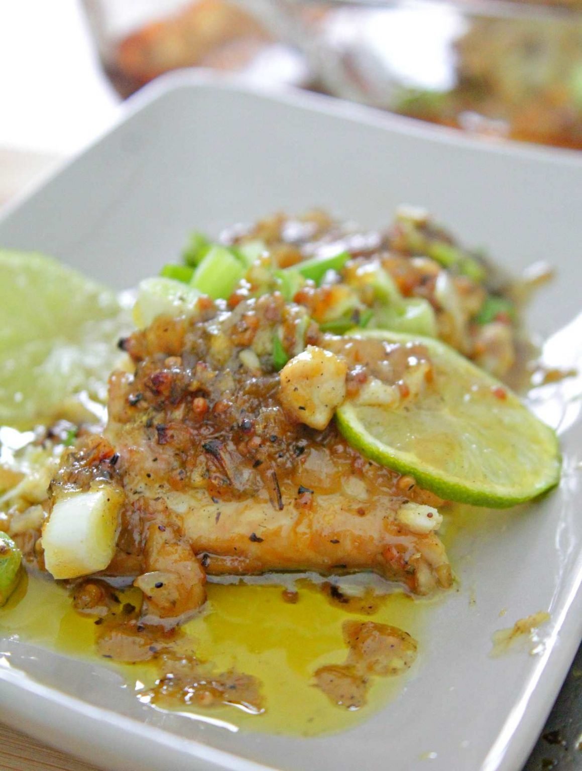 20 Minutes Bake Honey Mustard Fish - Easy Peasy Creative Ideas