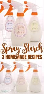 DIY Spray Starch, 3 Non Toxic Recipes - Easy Peasy Creative Ideas