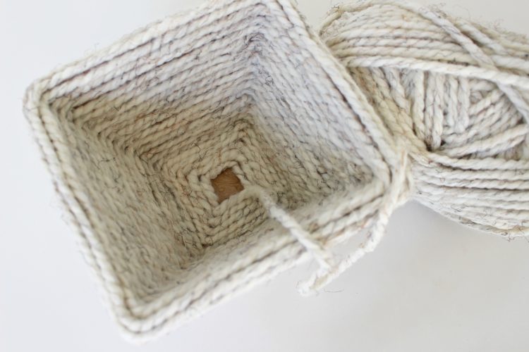 DIY Yarn Bowl, Cheap And Easy Storage Idea - Easy Peasy Creative Ideas