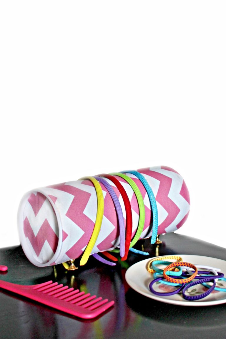 How To Make An Easy DIY Headband Holder- Easy Peasy Creative Ideas