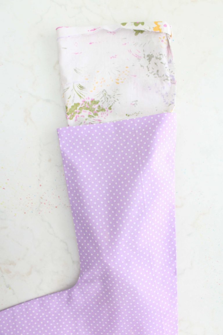Simple Christmas Stocking Sewing Pattern - Easy Peasy Creative Ideas