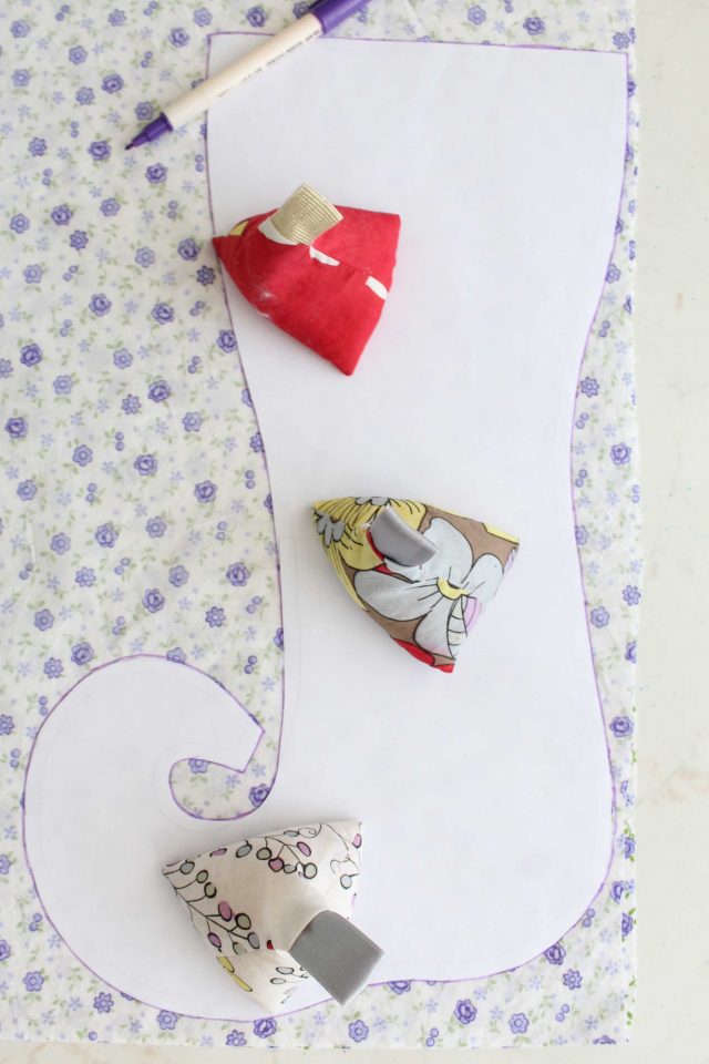 Adorable Easy to Sew Elf Stocking Pattern - Easy Peasy Creative Ideas