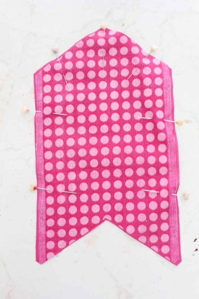 Sew Valentine's Day Fabric Envelopes- Easy Peasy Creative Ideas