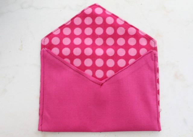 Sew Valentine's Day Fabric Envelopes- Easy Peasy Creative Ideas
