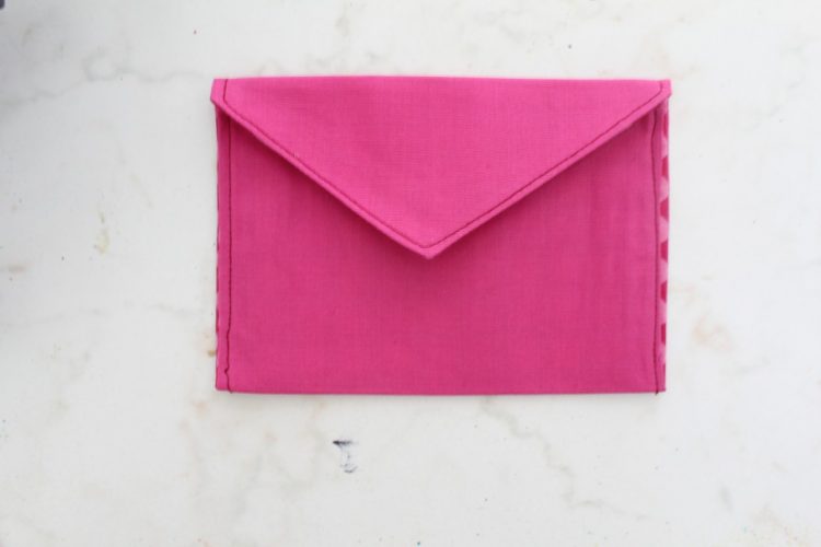 Sew Valentine's Day Fabric Envelopes- Easy Peasy Creative Ideas
