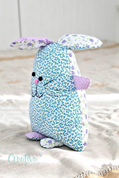 Bunny Sewing Pattern Easter Gift Idea | Easy Peasy Creative Ideas