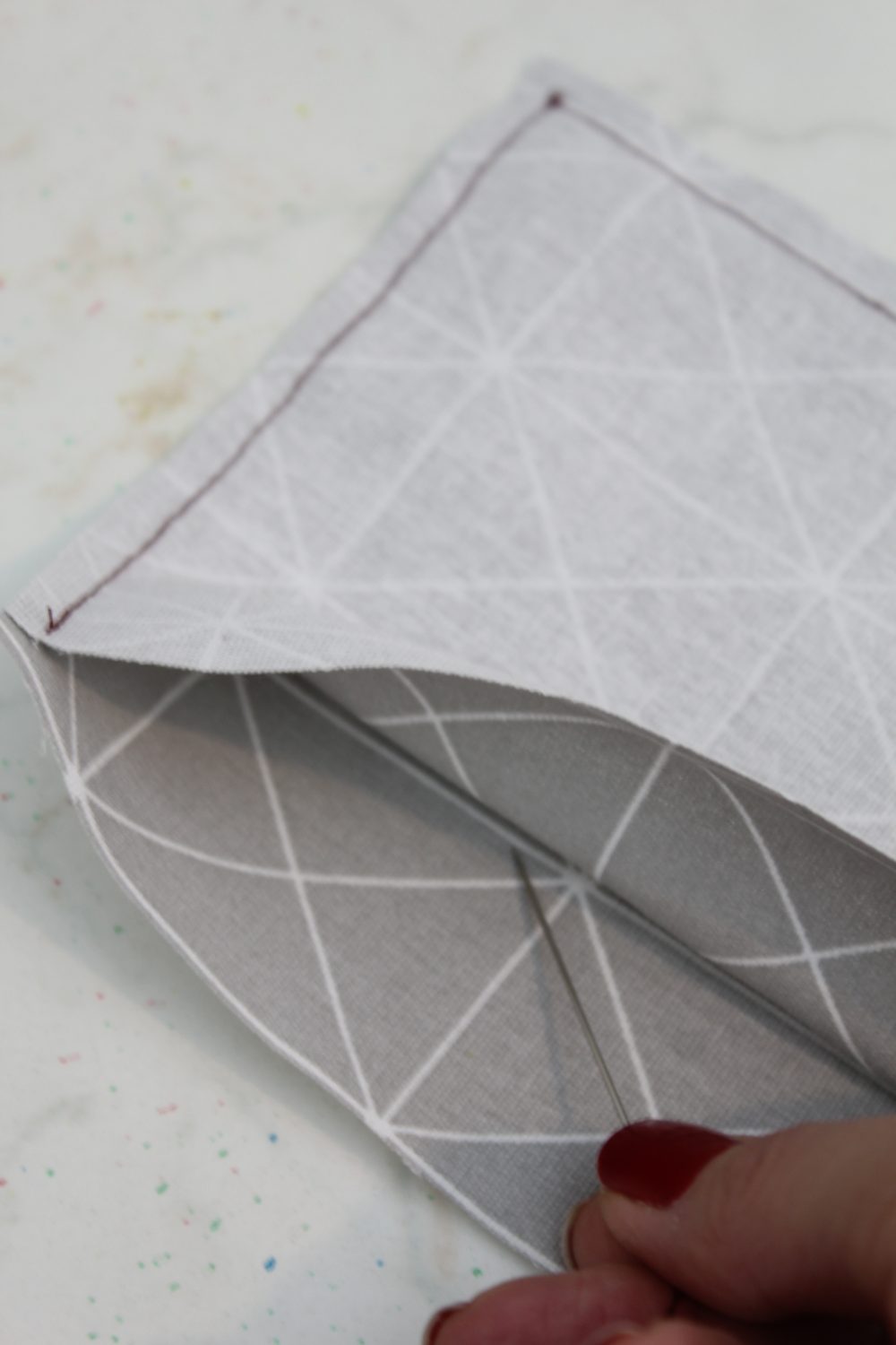 The Best Method For Sewing Corners - Easy Peasy Creative Ideas