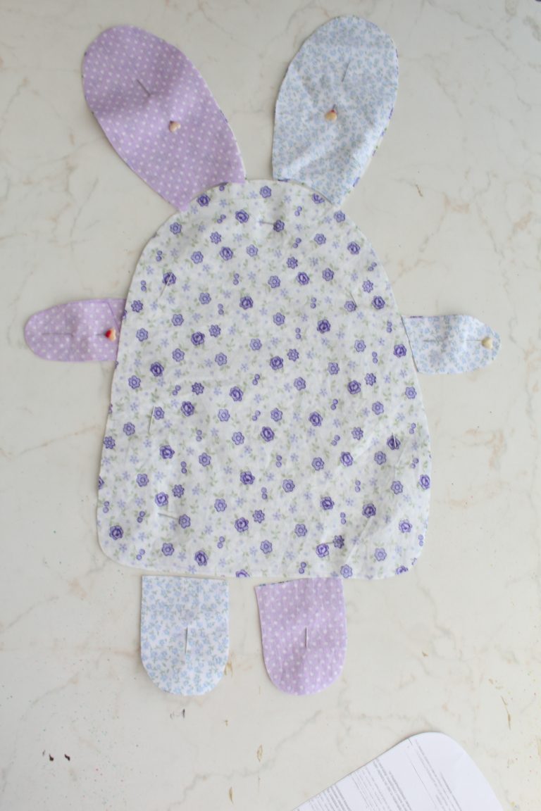 Bunny Sewing Pattern Easter Gift Idea | Easy Peasy Creative Ideas