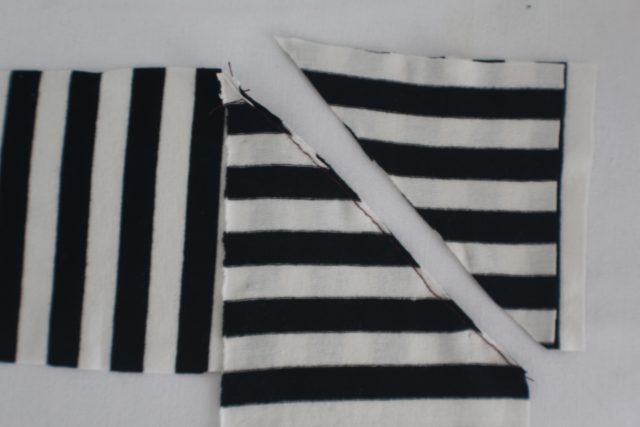Genius sewing tip: best way to match stripes - Easy Peasy Creative Ideas