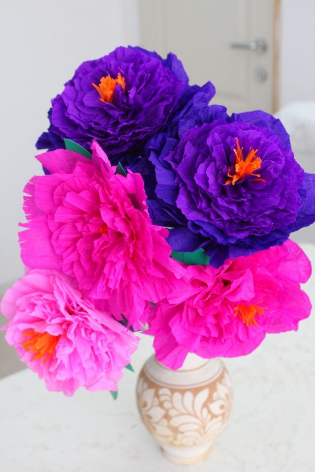 DIY PAPER PEONIES That Will Last Forever - Easy Peasy Creative Ideas