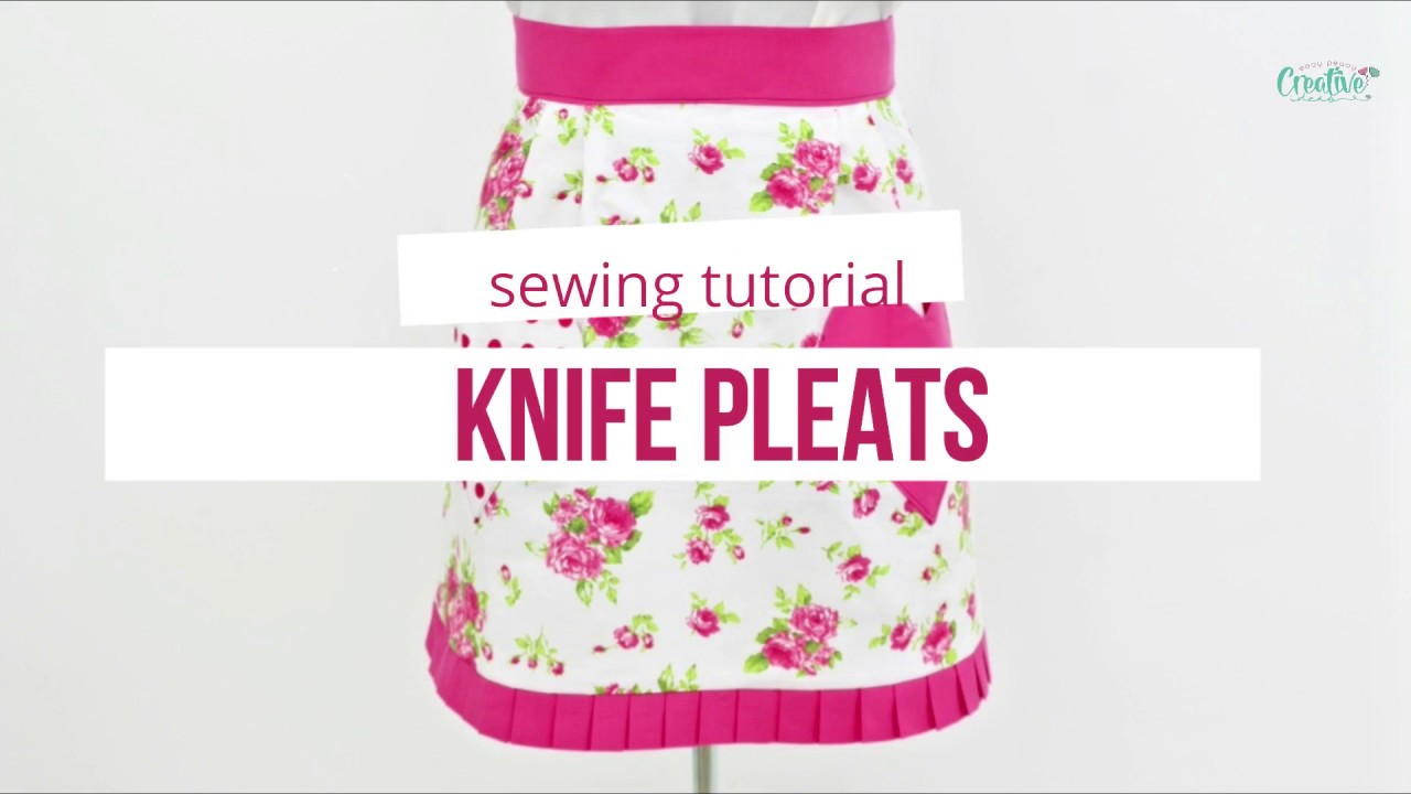 How To Make Pleats Easy Method For Creating Knife Pleats How To Make Pleats Easy Method For Creating Knife Pleats