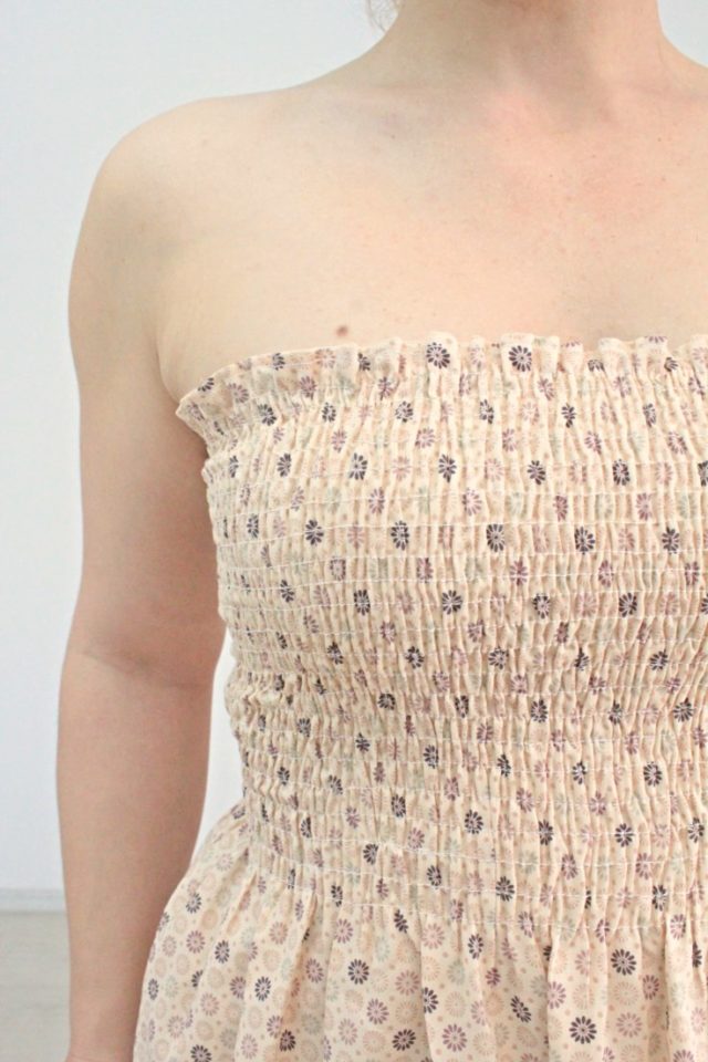 How to Sew a Shirred Dress - Easy Peasy Creative Ideas