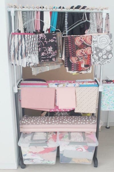 Sewing Room Organization Tips To Keep Sewing Supplies Neat & Tidy