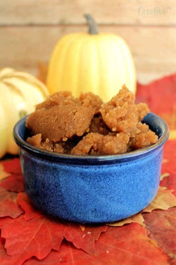 Pumpkin Scrub With Brown Sugar - Easy Peasy Creative Ideas