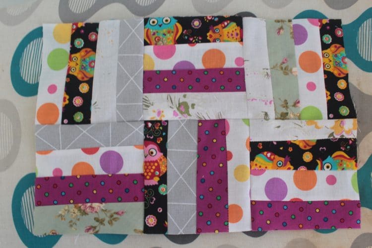 Quilted Snap Bag Tutorial From Small Fabric Scraps