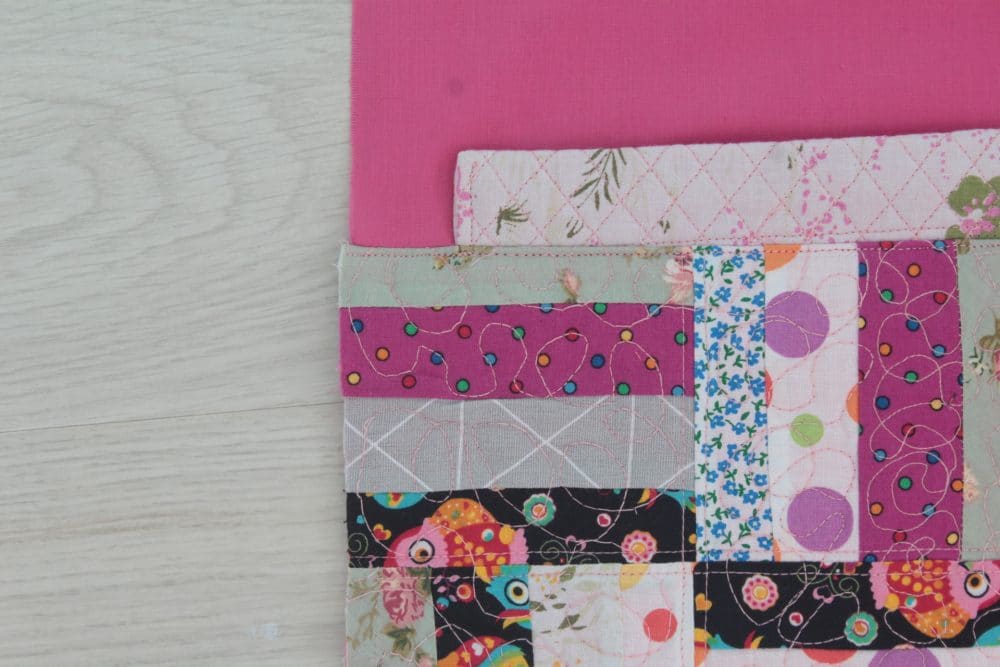 Quilted Snap Bag Tutorial From Small Fabric Scraps