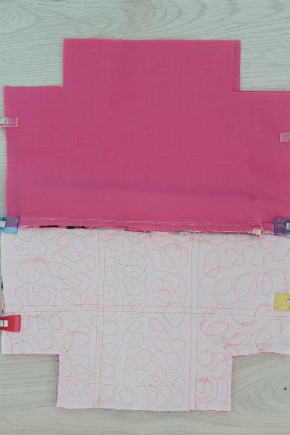 Quilted Snap Bag Tutorial From Small Fabric Scraps