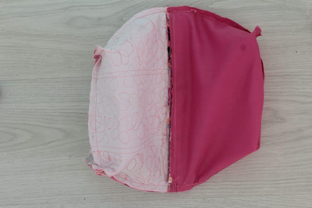 Quilted Snap Bag Tutorial From Small Fabric Scraps