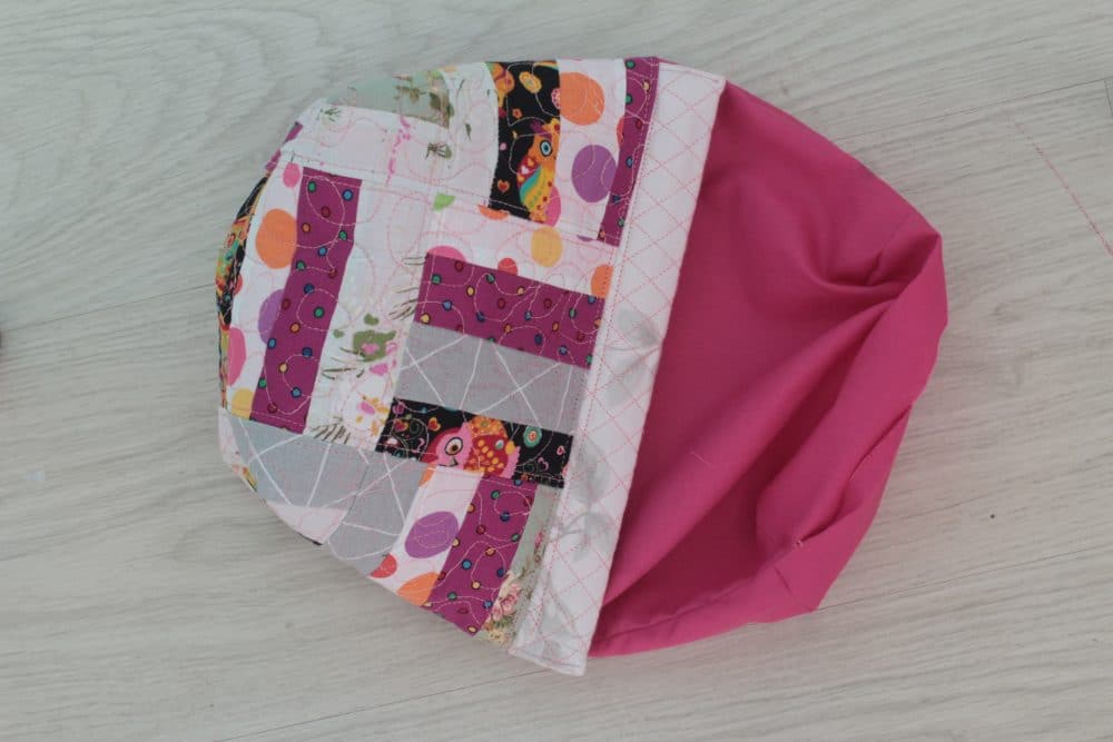Quilted Snap Bag Tutorial From Small Fabric Scraps