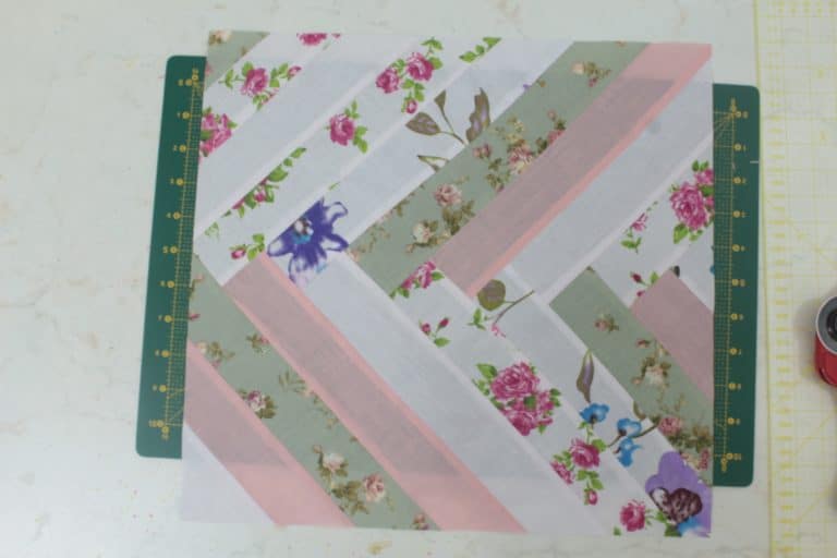 French Braid Sewing Mat, Miniature Quilt Idea For Beginners