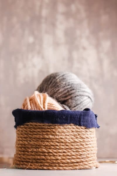 DIY Rope Basket From Recycled Box | Easy Peasy Creative Ideas