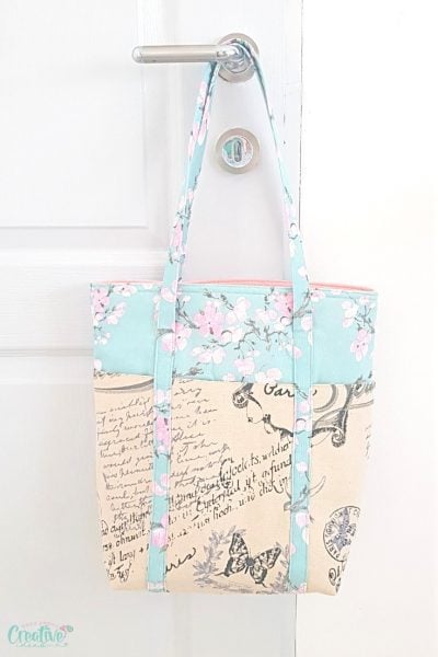 How to Sew a Multi Pocket Tote Bag - Easy Peasy Creative Ideas