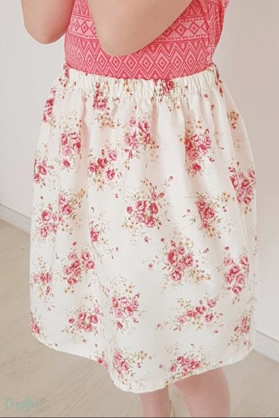 Easy Elastic Waist Skirt Pattern For Effortless Style - Easy Peasy ...