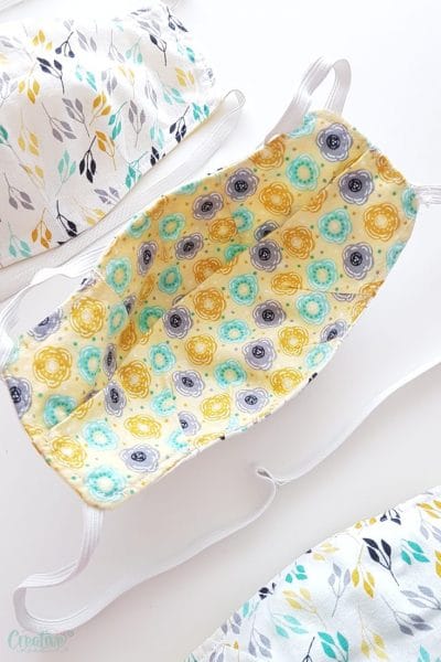 Fitted Face Mask Pattern - Easy Peasy Creative Ideas