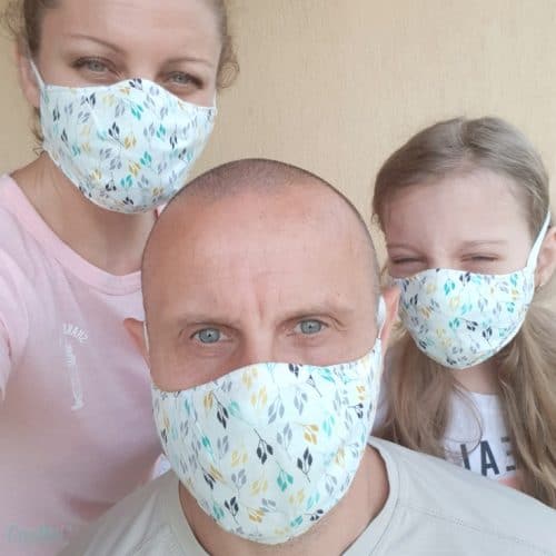 Fitted Face Mask Pattern - Easy Peasy Creative Ideas