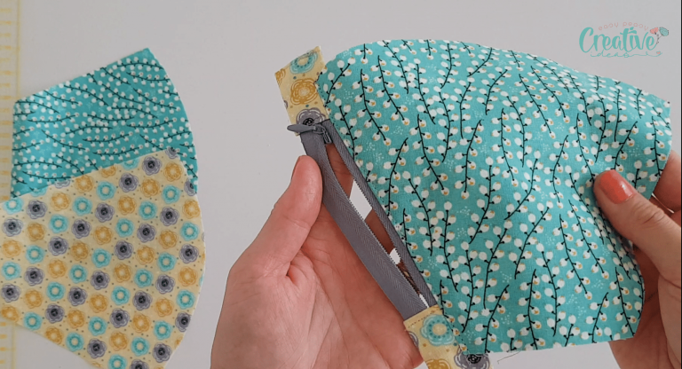 Face Mask Pouch Sewing Pattern - Easy Peasy Creative Ideas