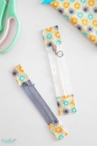 How to Make Zipper Tabs With Fabric Scraps - Easy Peasy Creative Ideas