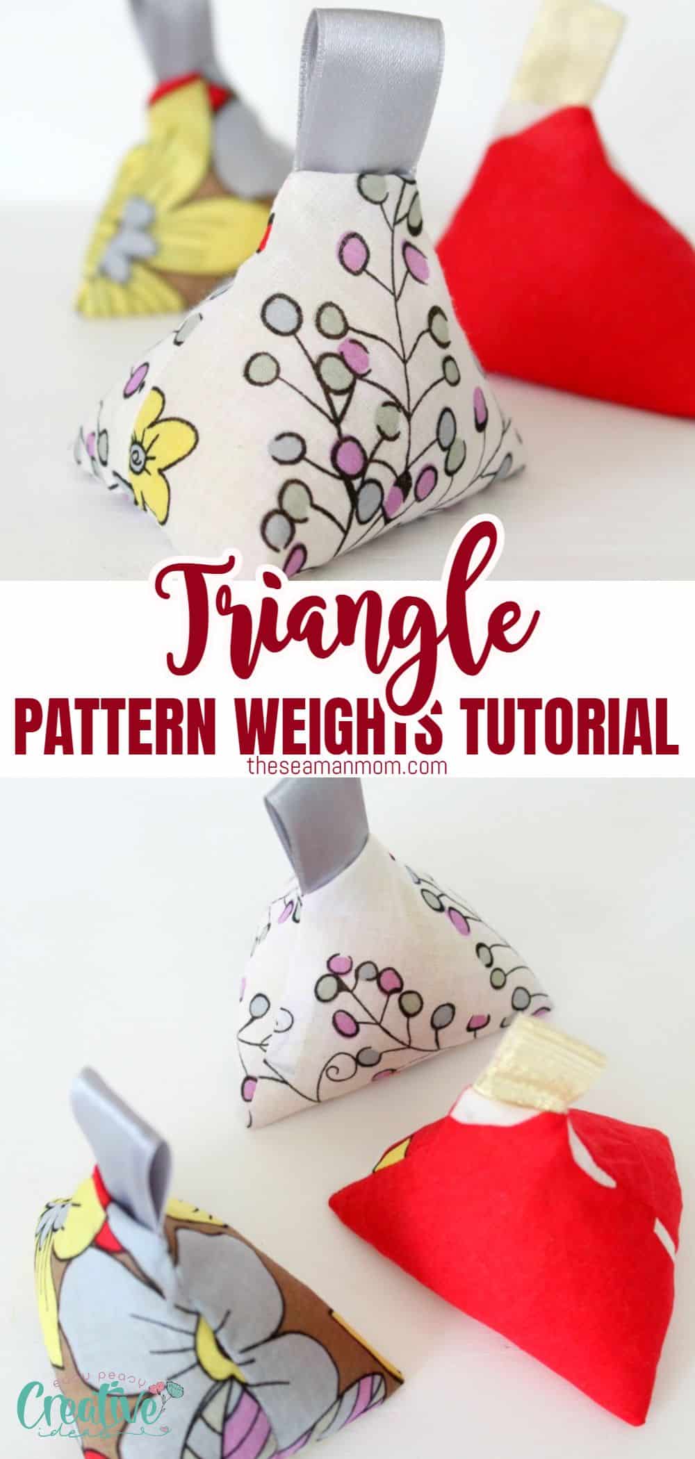 Easy Fabric Weights to Sew in 10 Minutes - Easy Peasy Creative Ideas