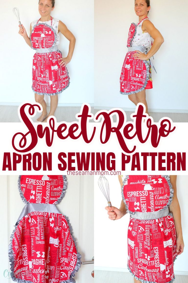 Most Sweet & Easy Vintage Apron Pattern - Easy Peasy Creative Ideas