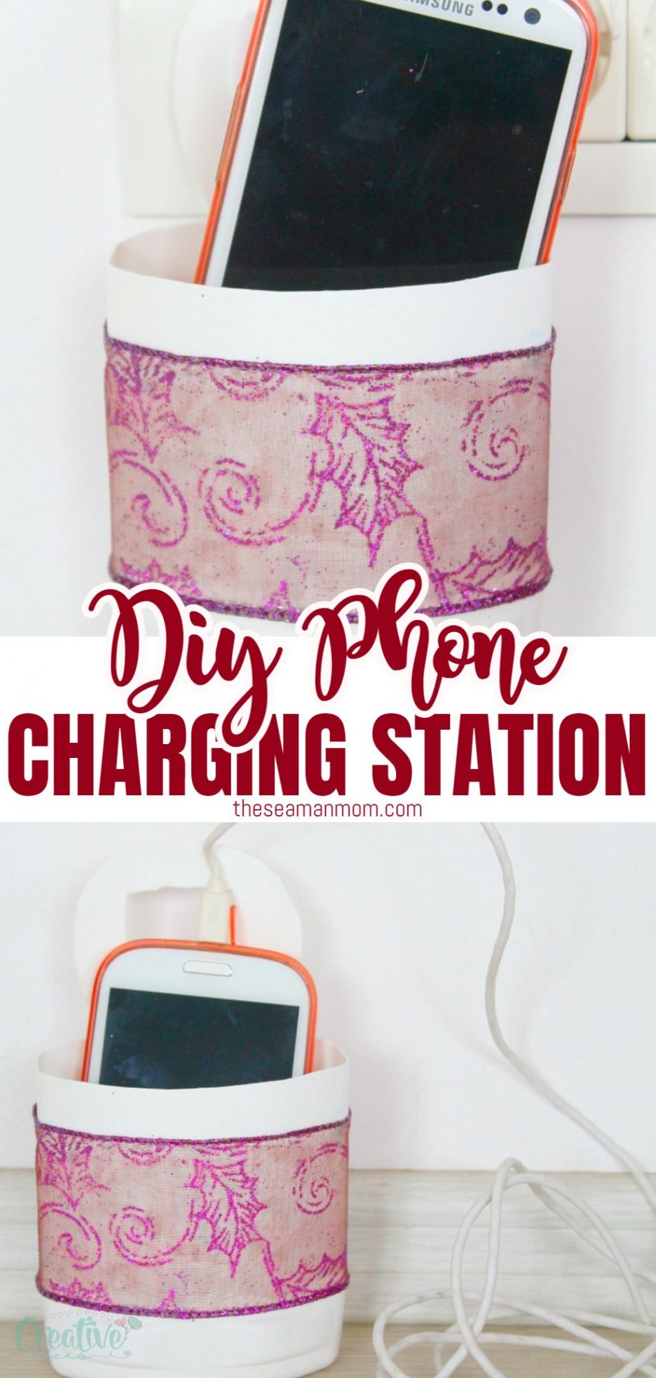 Super Easy DIY Charging Station You'll Love - Easy Peasy Creative Ideas