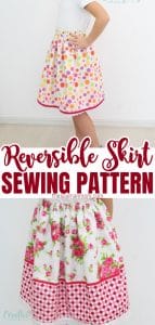 This Reversible Skirt Is Crazy Easy To Sew - Easy Peasy Creative Ideas