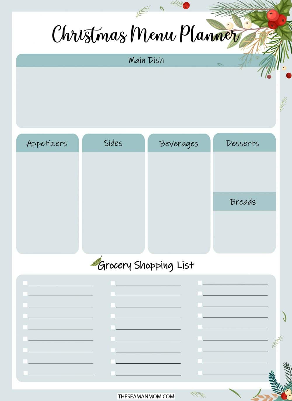 The Best Complete CHRISTMAS PLANNER - Easy Peasy Creative Ideas