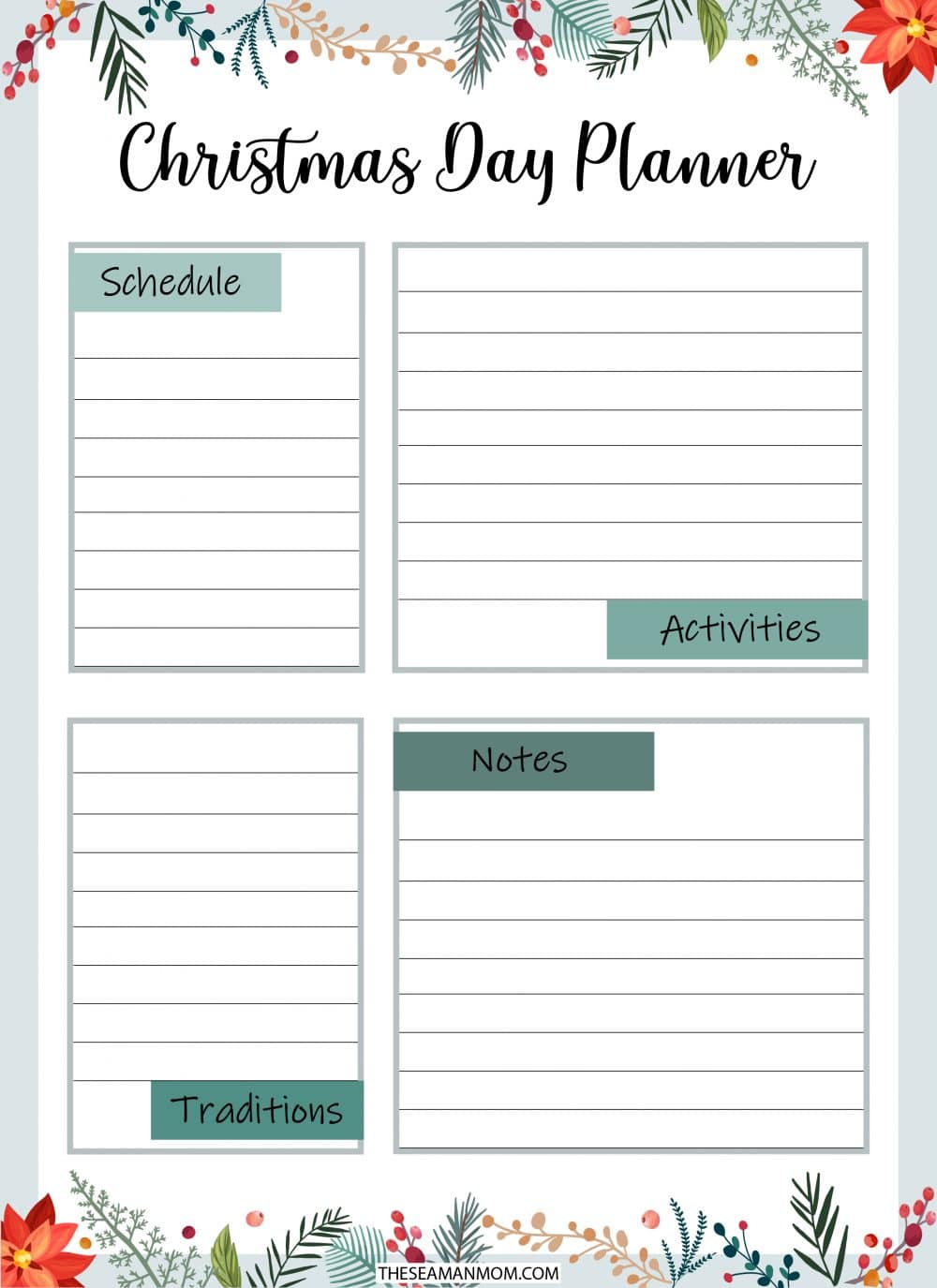 The Best Complete CHRISTMAS PLANNER - Easy Peasy Creative Ideas