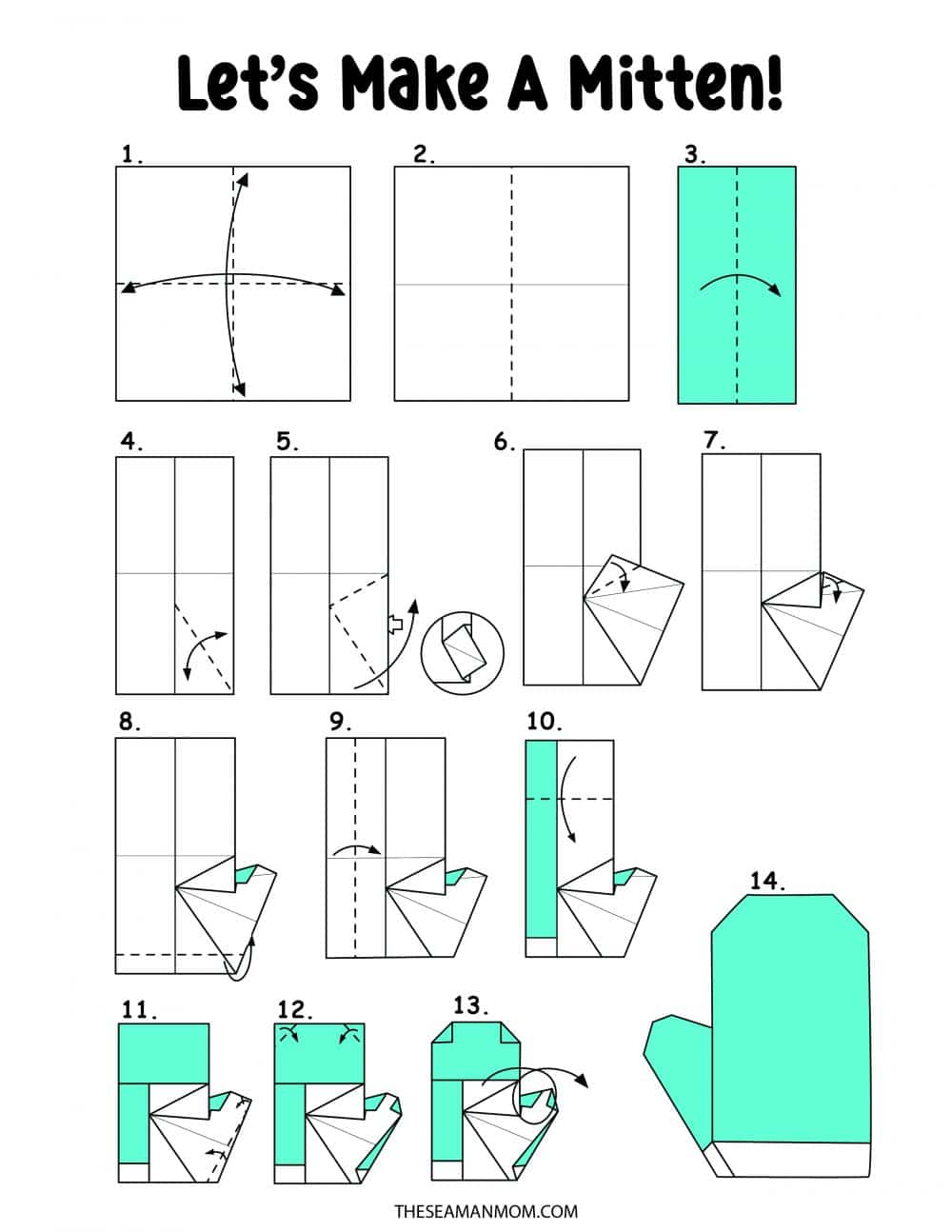 DIY ORIGAMI CHRISTMAS DECORATIONS - Easy Peasy Creative Ideas