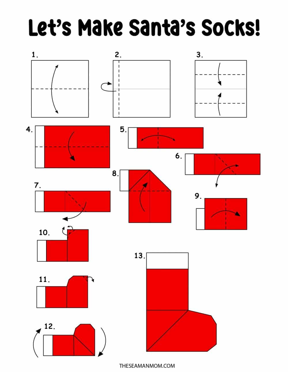 DIY ORIGAMI CHRISTMAS DECORATIONS - Easy Peasy Creative Ideas